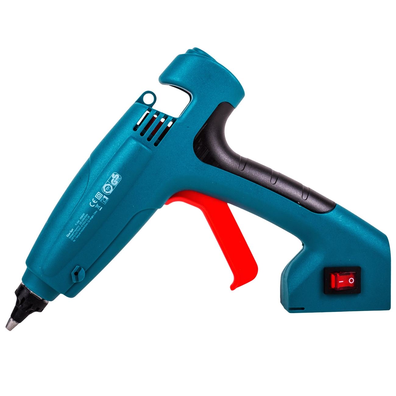 Pistol Termic pentru Lipit cu 25 Batoane de Lipit, 80W, Albastru - eMAG.ro