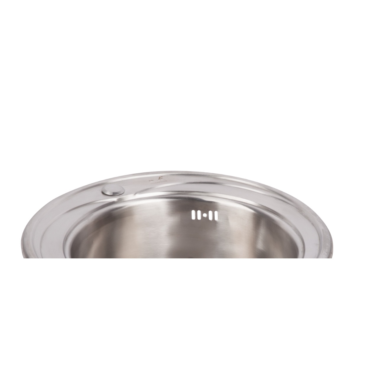 Chiuveta Rotunda TM, Incastrabila, Bucatarie Inox, Dimensiuni 49 x 49 x ...