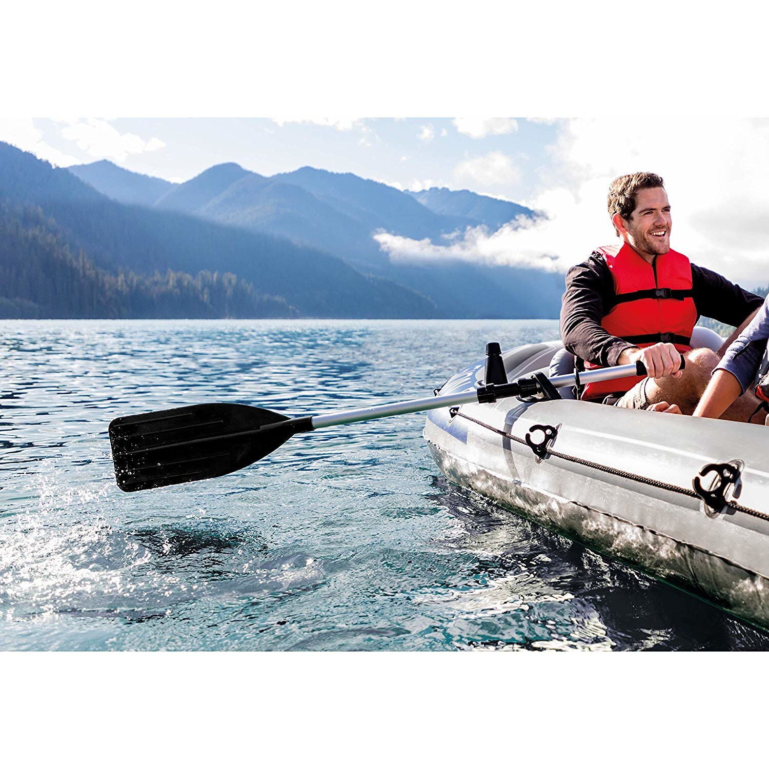 Set Vasle Intex Barca Gonflabila, Kayak, Marime 122 Cm - eMAG.ro