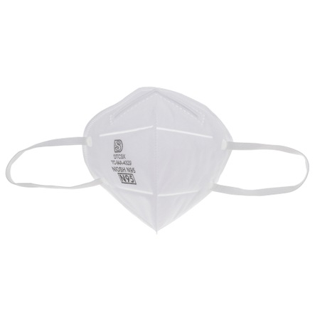 Set 20 bucati, Masca Chirurgicala N95, 3 straturi, Alb - eMAG.ro