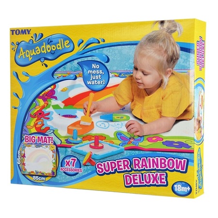 Подложки за рисуване с вода Tomy - Aquadoodle, Super Rainbow Deluxe ...