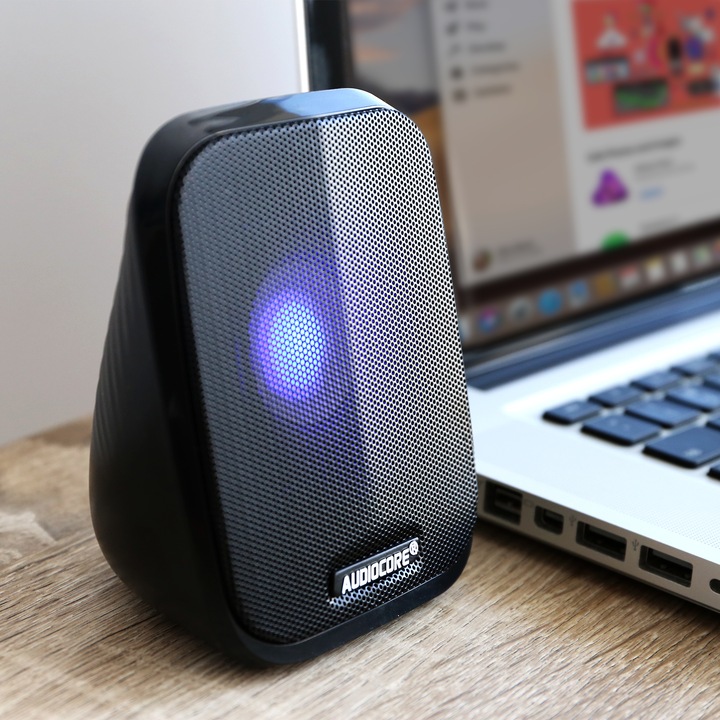 Boxe difuzoare USB 6W pentru computer si laptop - eMAG.ro