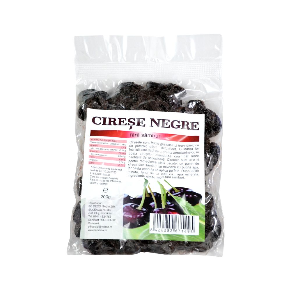 Cirese negre uscate 200 g - eMAG.ro