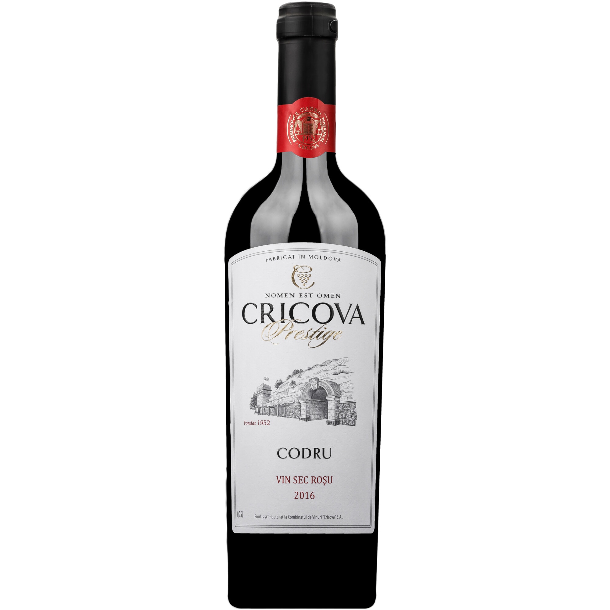 Червено вино Cricova Codru Prestige Dry 0.75л - eMAG.bg
