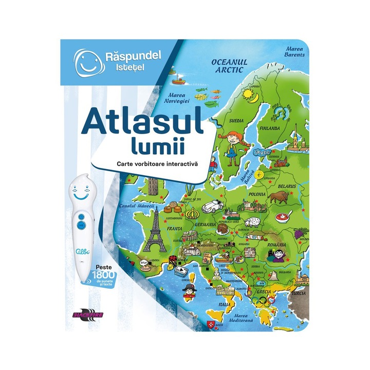Carte Raspundel Istetel - Atlasul lumii - eMAG.ro