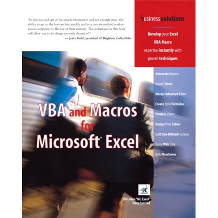 VBA and Macros for Microsoft Excel de Bill Jelen - eMAG.ro