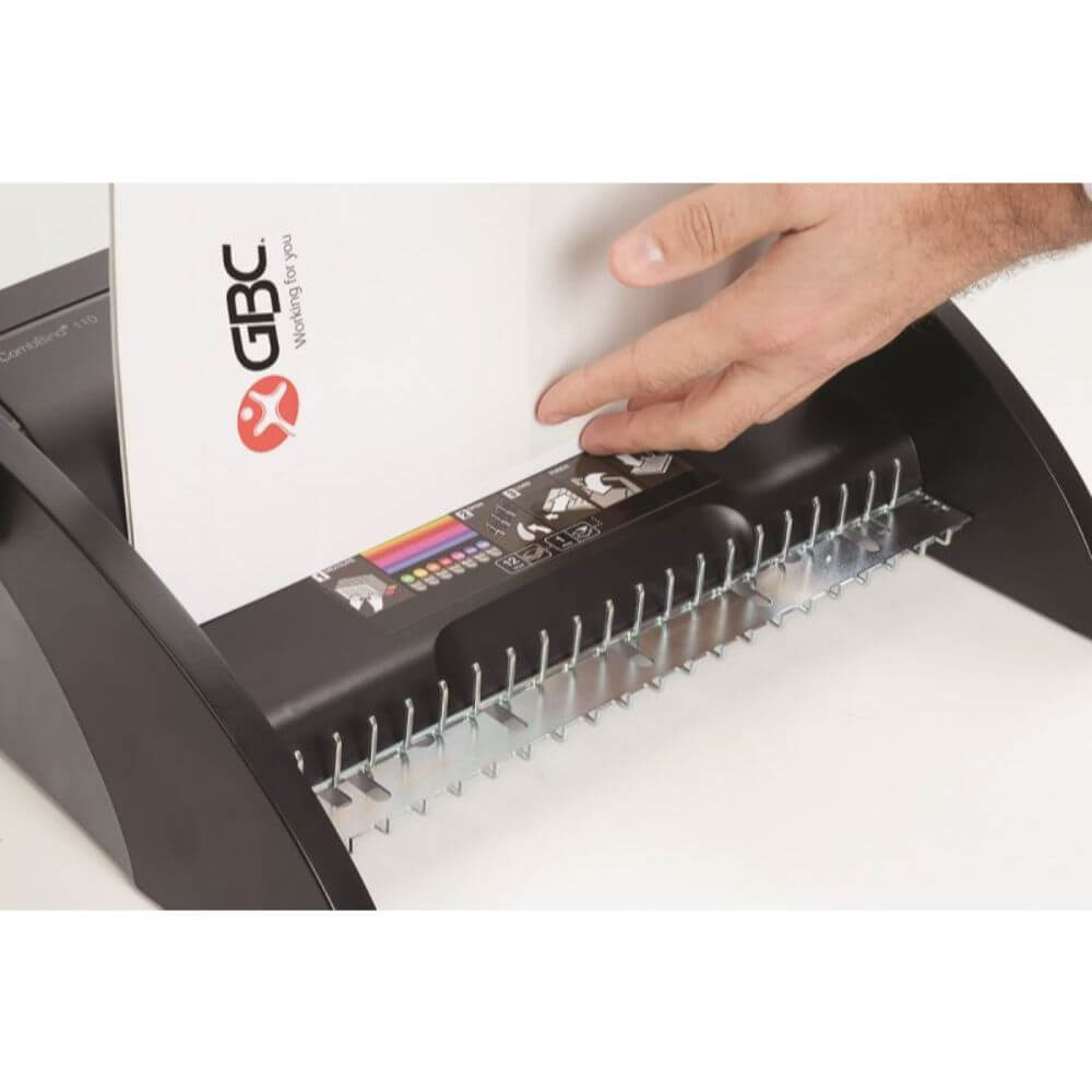 Машина за подвързване GBC CombBind C110, Капацитет 195 листа ...