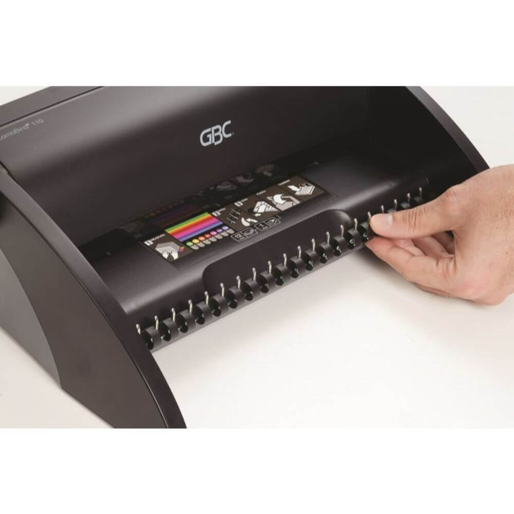 Машина за подвързване GBC CombBind C110, Капацитет 195 листа ...