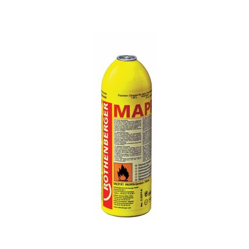 Tub gaz cu valva Mapp Gas 750ml ROTHENBERGER - eMAG.ro