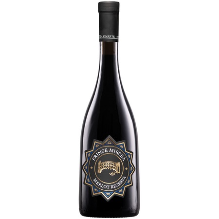 Vin Rosu Vinarte Prince Mircea Merlot, Sec, 0.75l - eMAG.ro