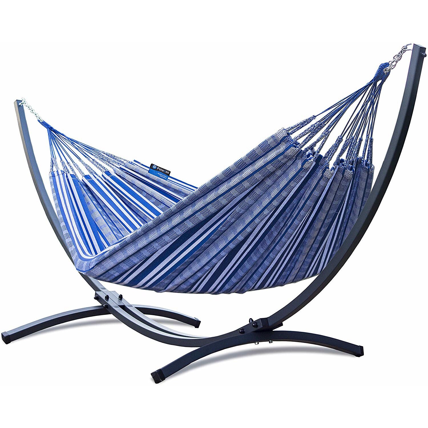 Hamac Potenza dublu de gradina, Baltic, stand grafit 2XL, 220x160 200 ...