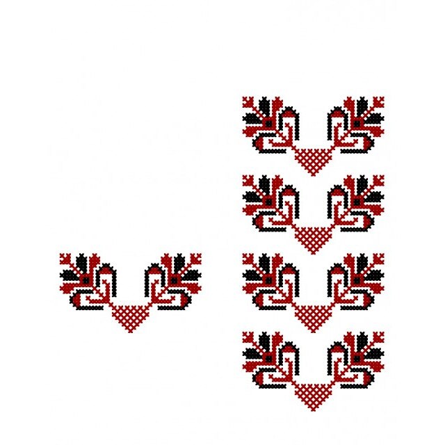 Program de broderie computerizata, D CUSUT, motiv popular traditional ...