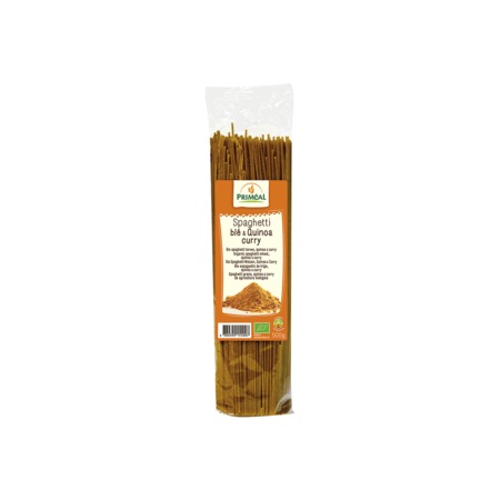 Био спагети Primeal, Киноа, Къри, 500гр - eMAG.bg