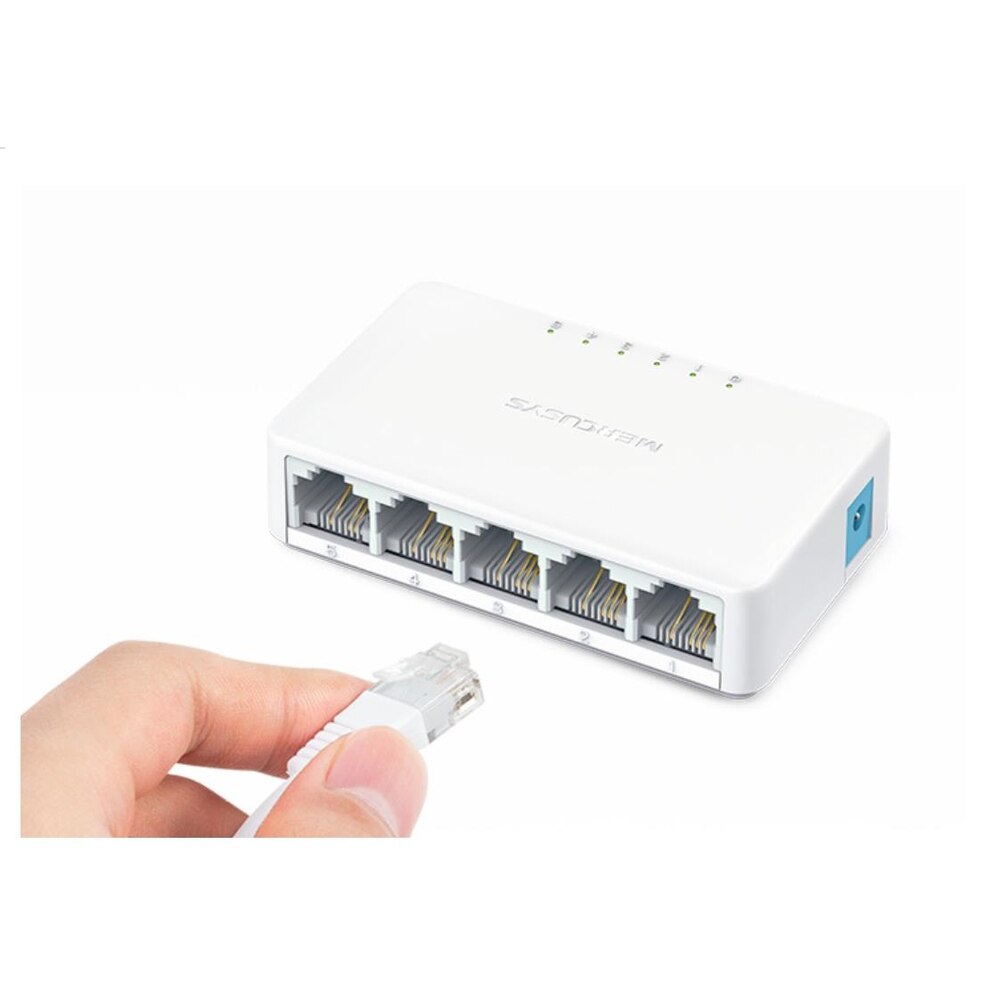 Switch Desktop 5-Port 10/100Mbps, alb - eMAG.ro