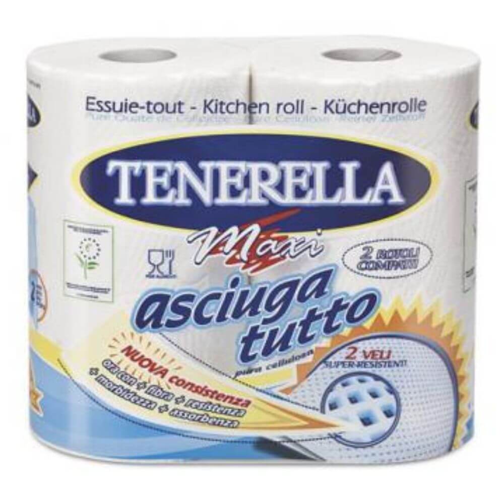 Prosoape de Hartie Tenerella Top XXL Parfumate, 2 Straturi, 350 Foi ...