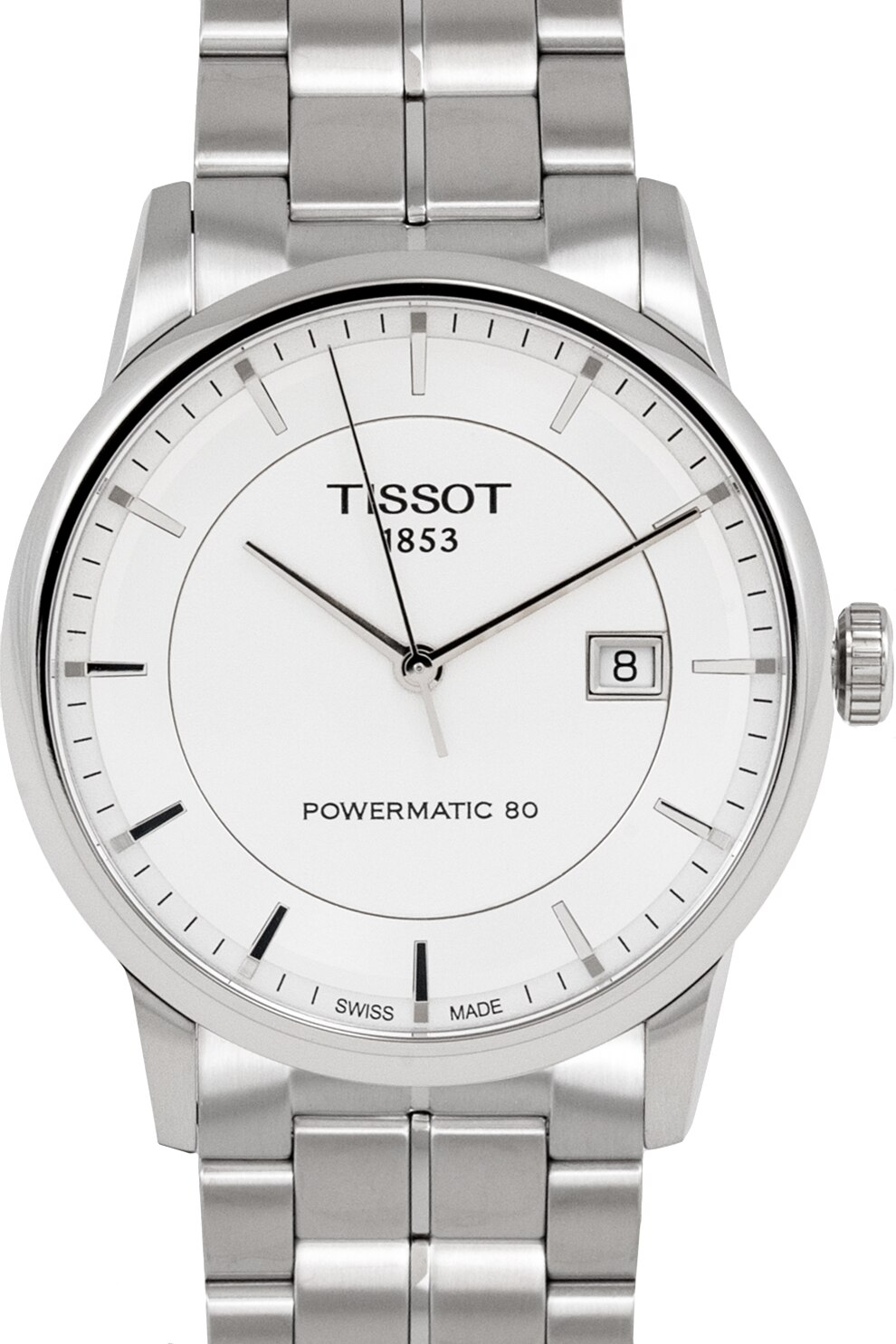 Tissot, Ceas powermatic cu bratara metalica, Argintiu - eMAG.ro