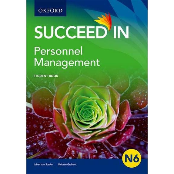 Personnel Management N6 Student Book de Johan van Staden - eMAG.ro