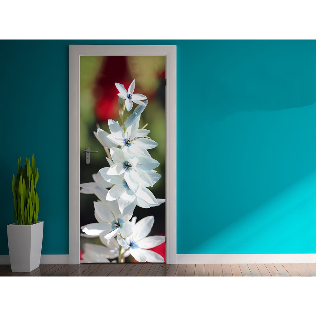 Autocolant usa Floare alba, Folina, floral, 92x205 cm - eMAG.ro