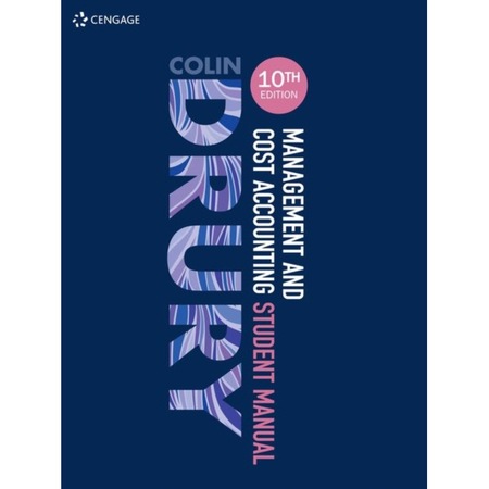 Management & Cost Accounting: Student Manual de Colin Drury - eMAG.ro