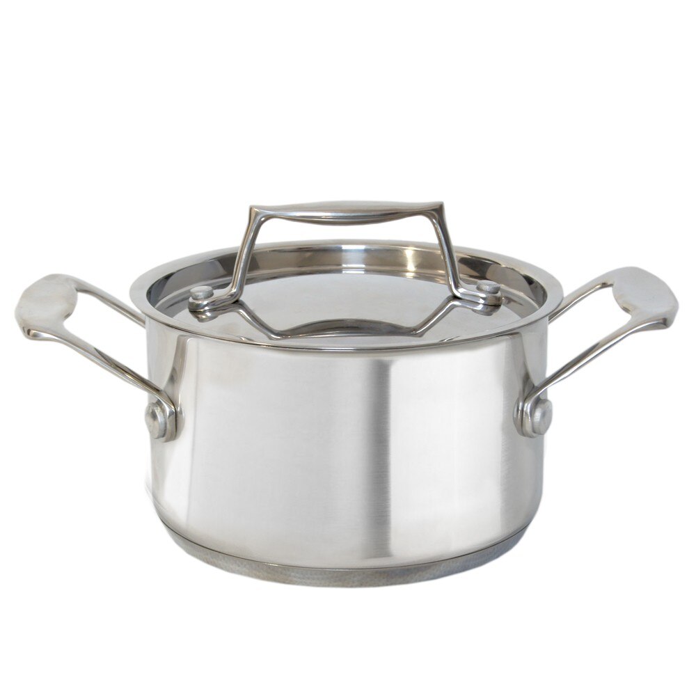 Oala inox Baumalu, diametru 18cm, capac inox - eMAG.ro