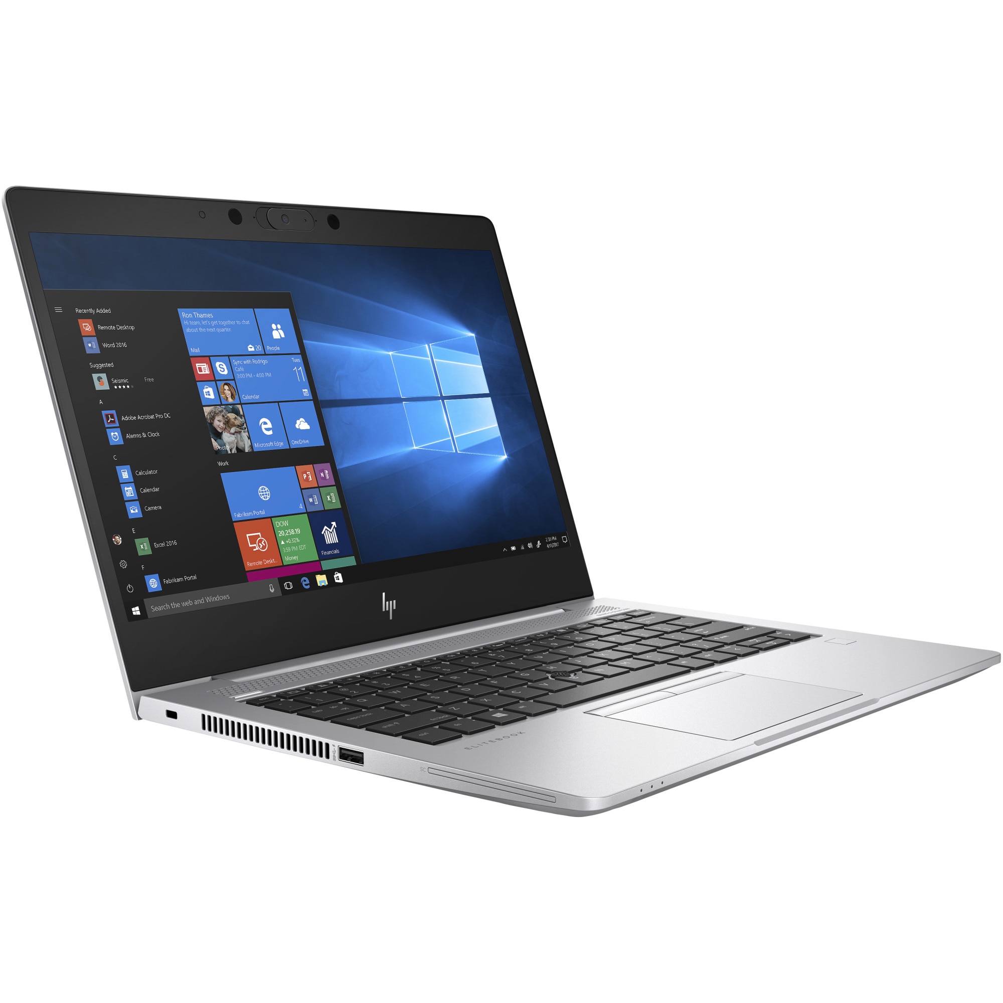 Laptop ultraportabil HP EliteBook 735 G6 cu procesor AMD Ryzen 5 3500U ...