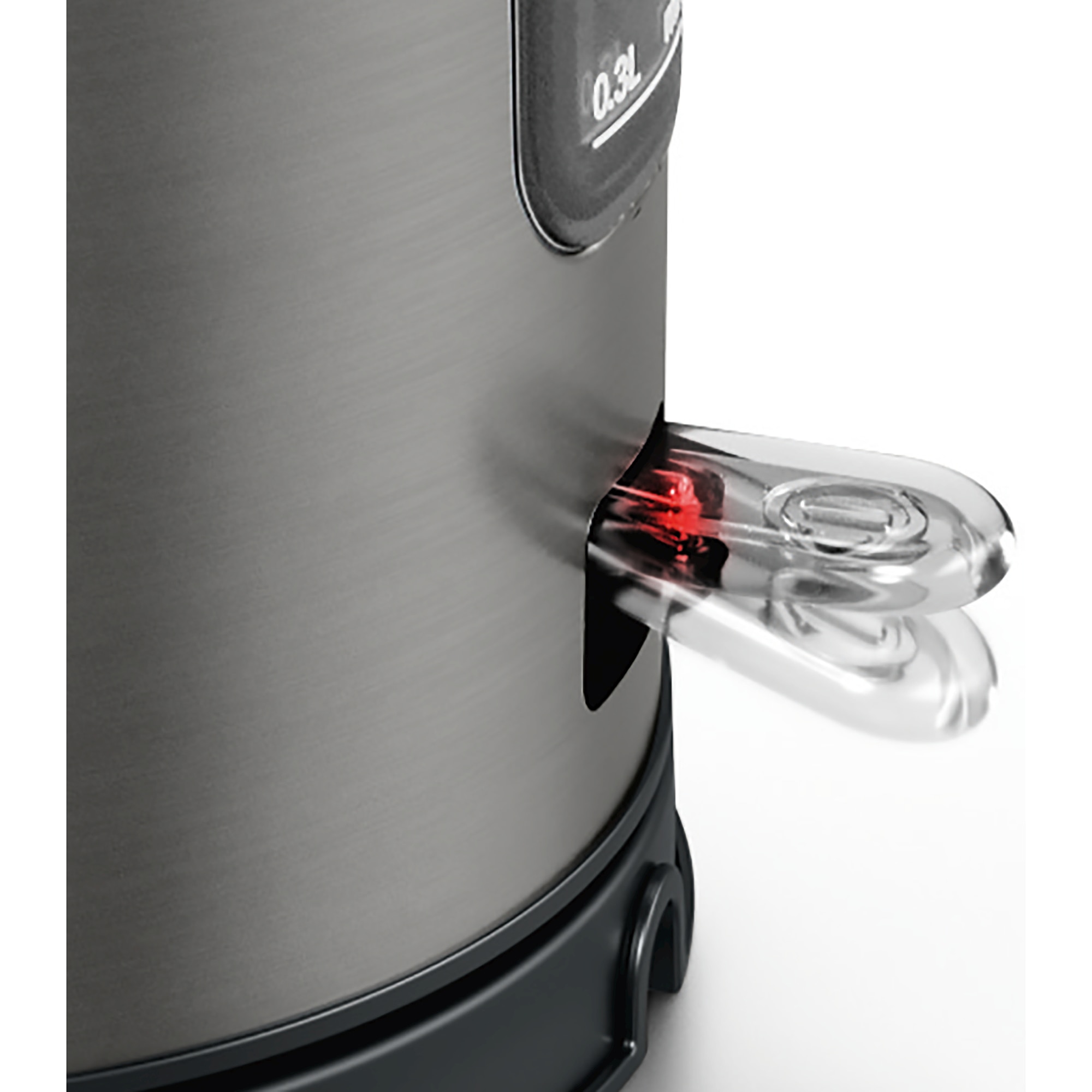 Електрическа кана Bosch DesignLine TWK5P475, 1.7 л, 2400W, Сив/Черен ...