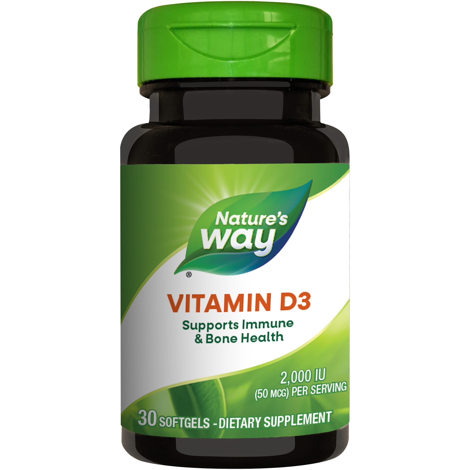 Supliment alimentar Vitamin D3 2000UI Nature's Way, Secom 30 capsule ...