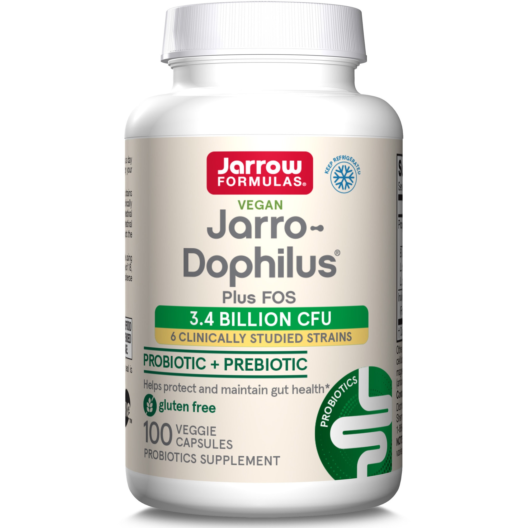 Supliment alimentar Probiotic Jarro-Dophilus + FOS Jarrow Formulas ...