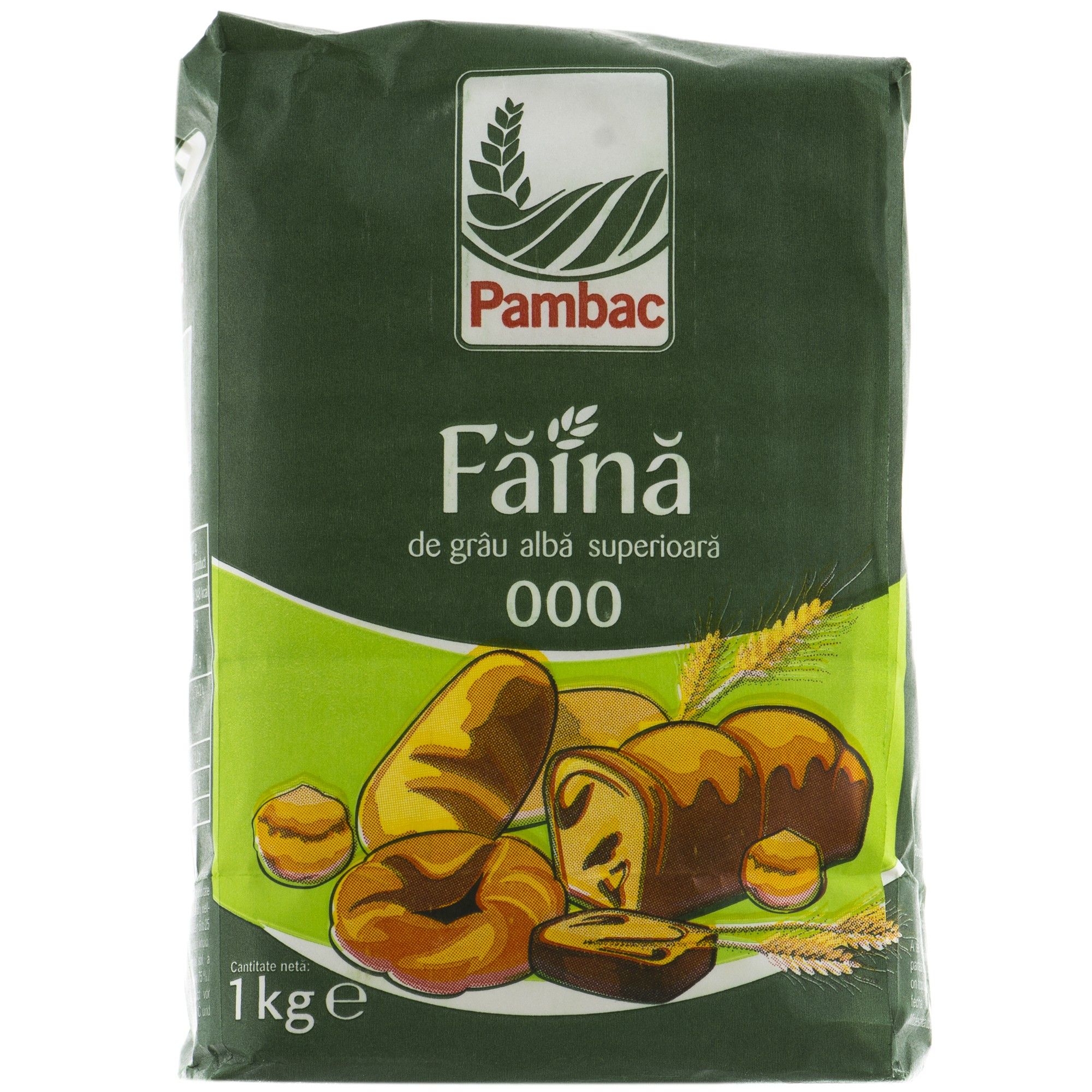 Faina alba 000 Pambac, 1kg - eMAG.ro