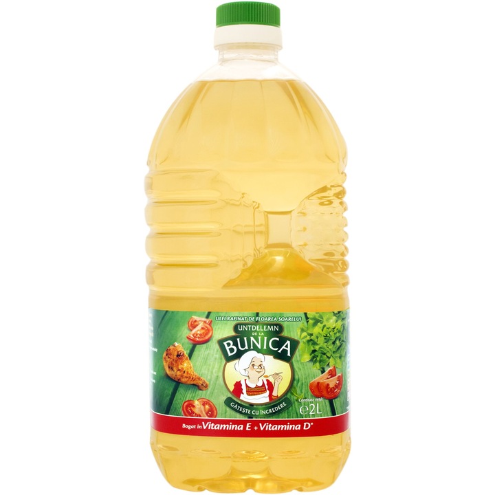 Ulei de floarea-soarelui Bunica, 2l - eMAG.ro