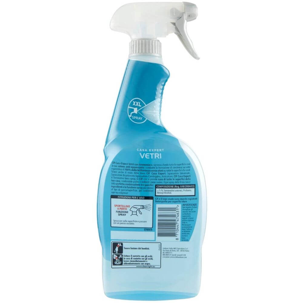 Spray Solutie pentru Geamuri cu Amoniac CIF Vetri, Cantitate 650 ml ...