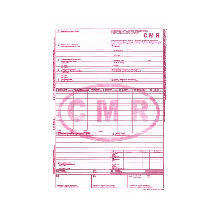 CMR International cu 4 exemplare, 25 seturi/carnet, 100 file - eMAG.ro
