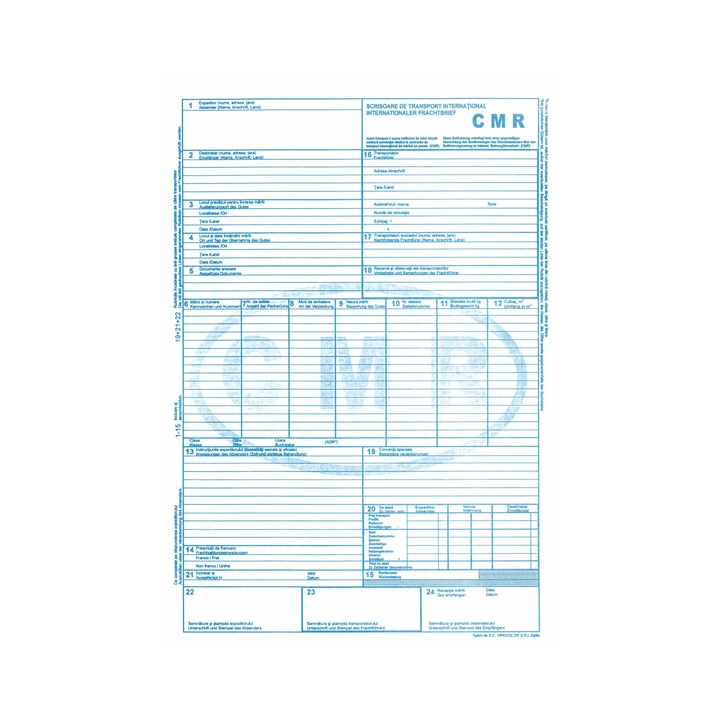 CMR International cu 4 exemplare, 25 seturi/carnet, 100 file - eMAG.ro