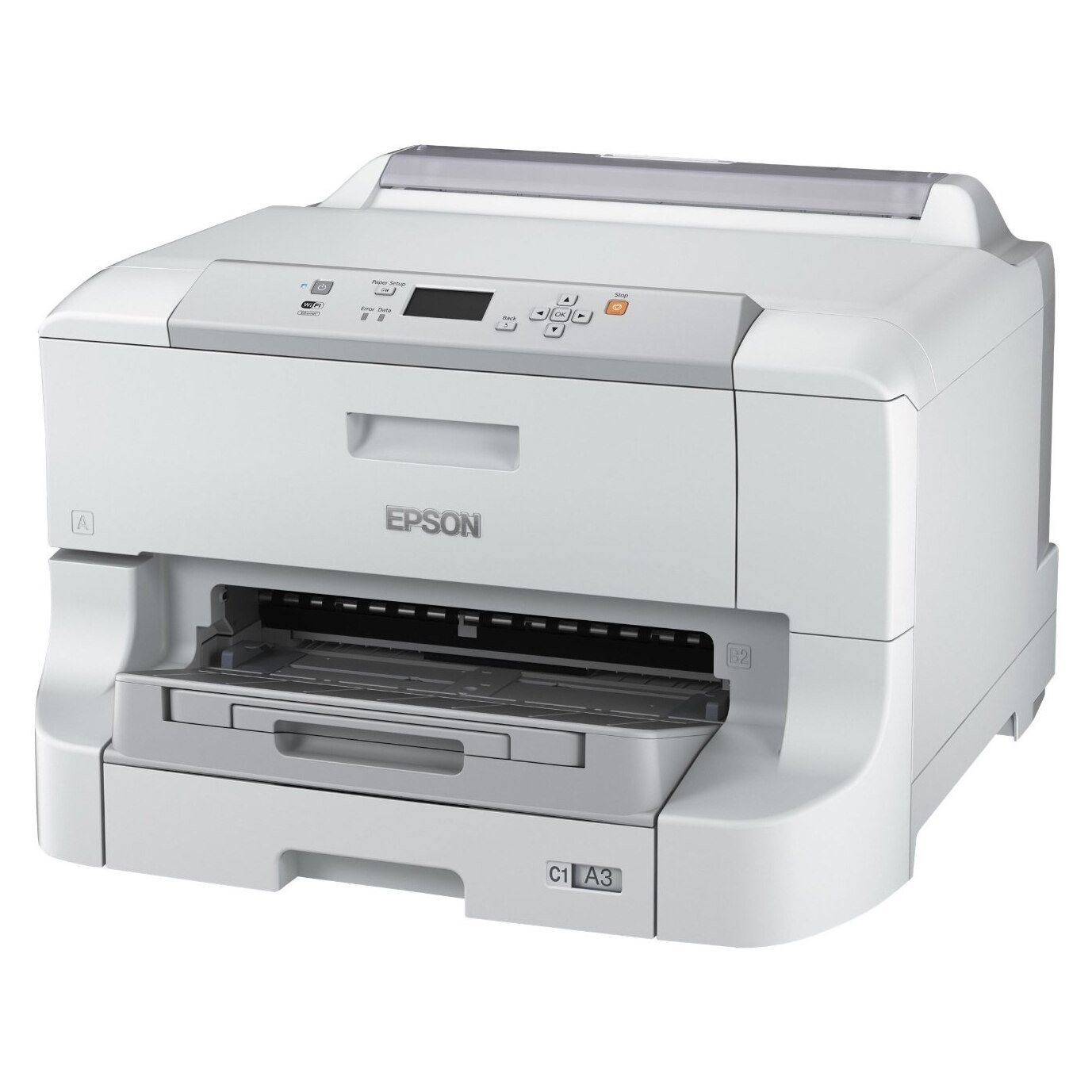Imprimanta inkjet color Epson Workforce WF-8090DW, A3+, Wireless - eMAG.ro