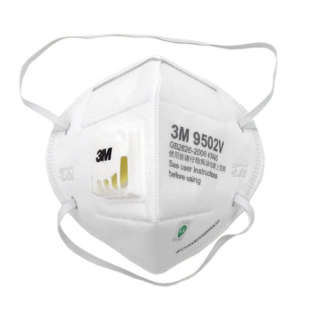 Masca protectie 3M 9502 FFP2 Alba 3 straturi - eMAG.ro