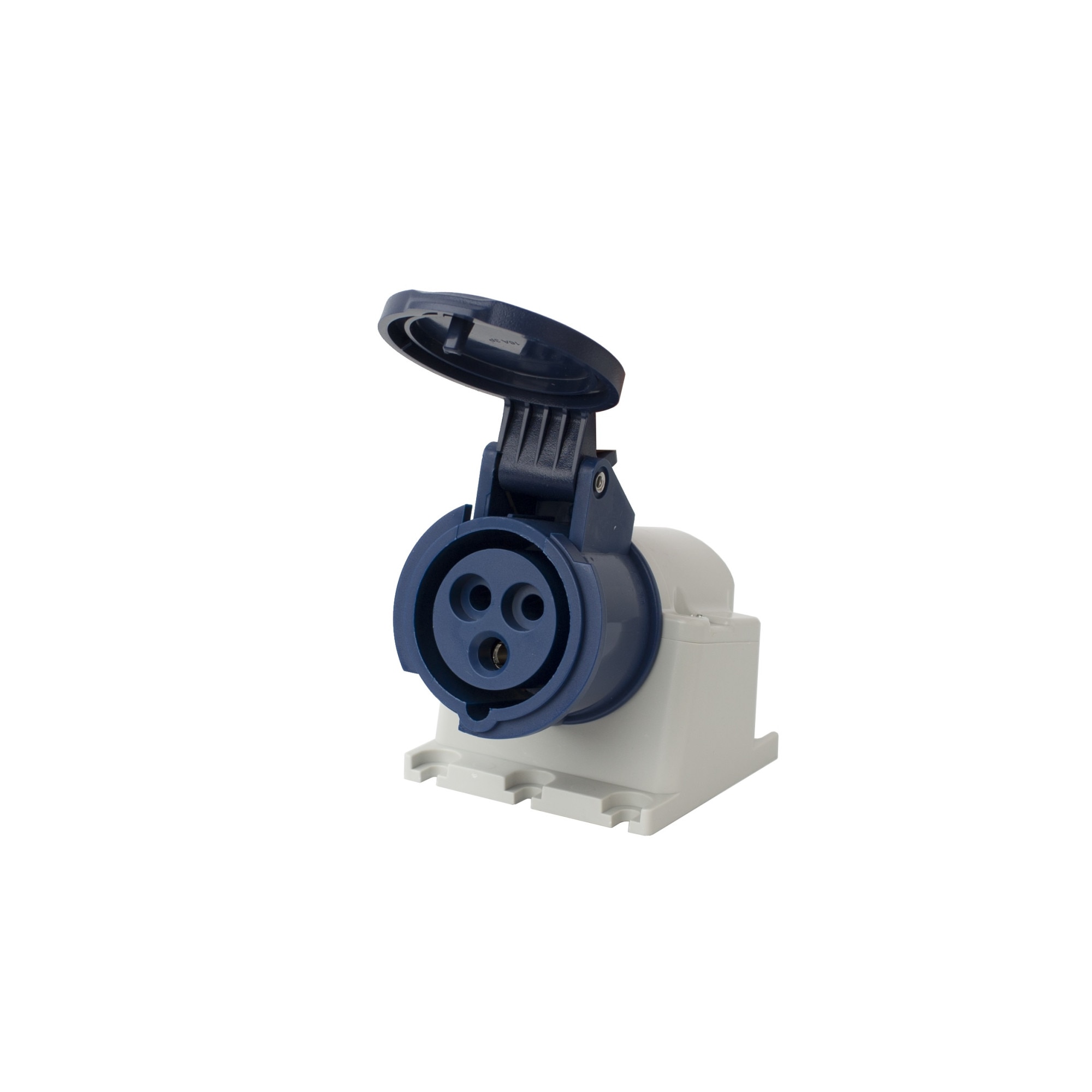 Priza industriala monofazata Famatel 230V 3 poli 32A 6h IP44 - eMAG.ro