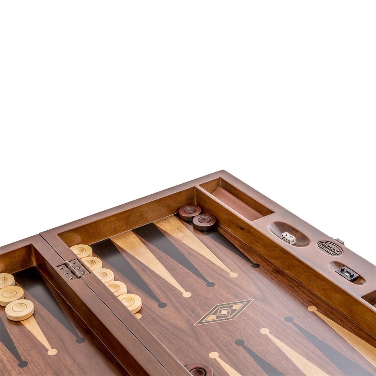 Joc de table si sah din lemn masiv si sidef 100% lucrate manual 2249.10 ...