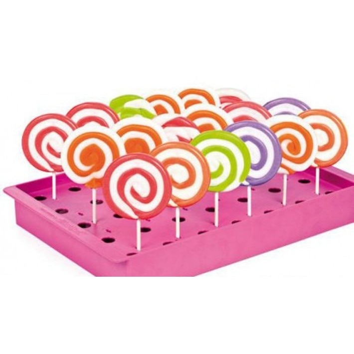 Stand pentru Expunere Dulciuri, Roz, Silikomart - eMAG.ro