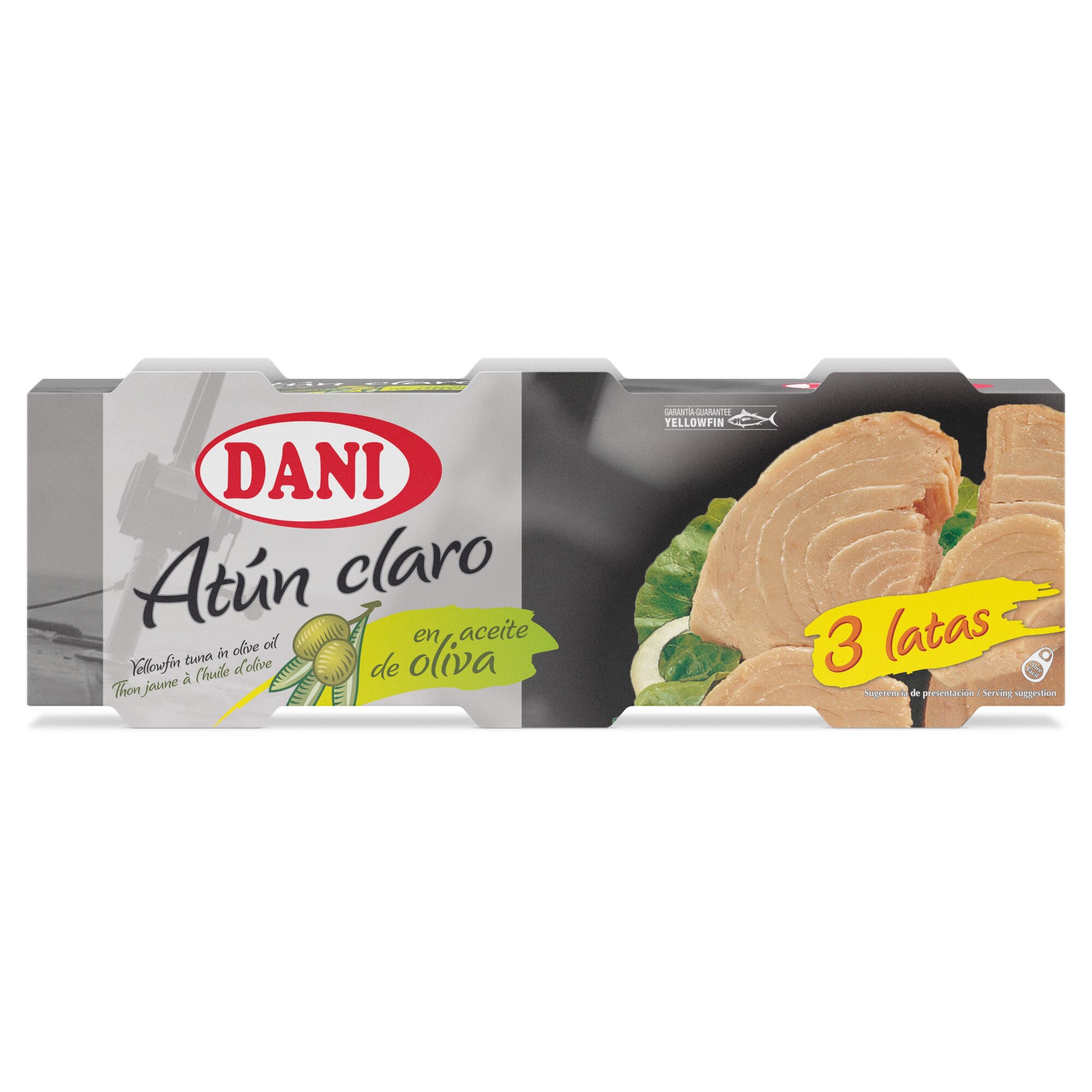 Ton in ulei de masline Dani 3 x 80 g - eMAG.ro