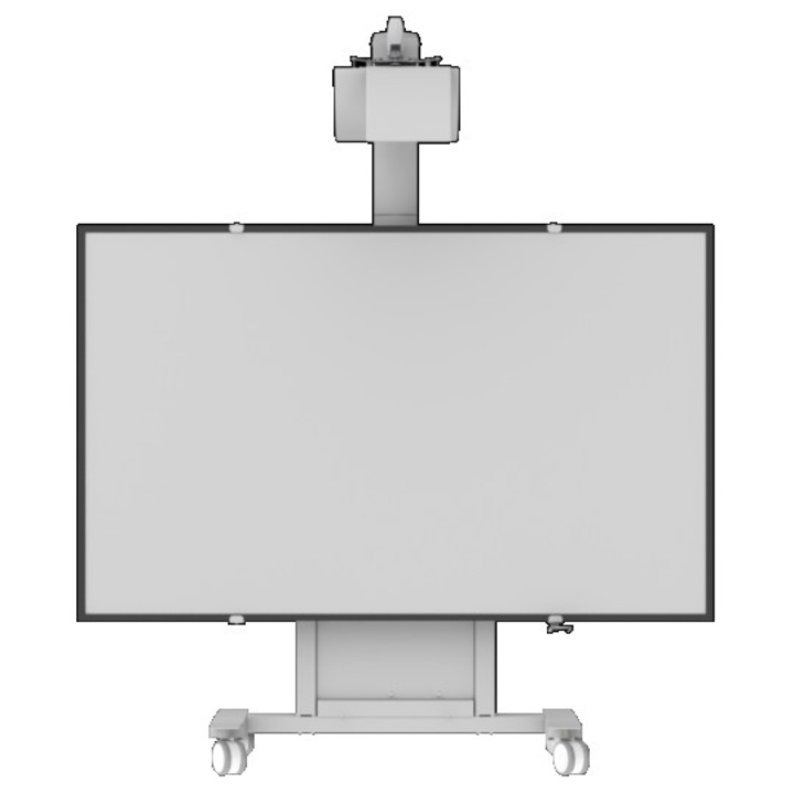 Pachet interactiv Mobile Premium UST 98" (249cm) - Tabla Interactiva Starboard, stand mobil ...