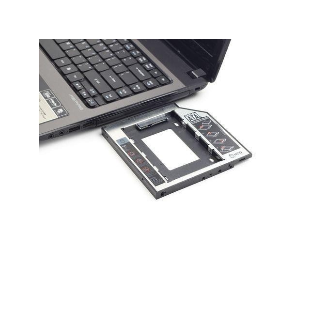 Adaptor CADDY HDD / SSD, pentru unitati optice de grosime 12.7 mm ...