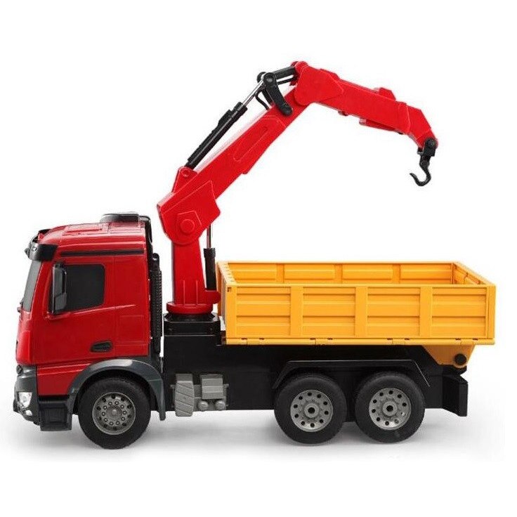 Camion cu telecomanda Mercedes Actros 1:20 macara - eMAG.ro