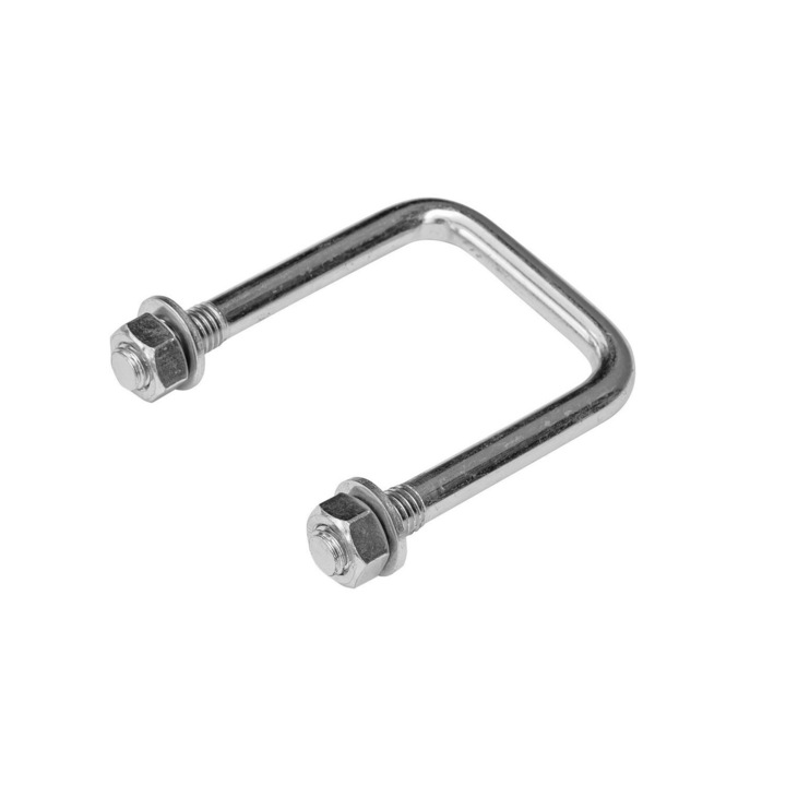 Surub U Bolt cu piulite si saibe M12 95/88/95 - eMAG.ro