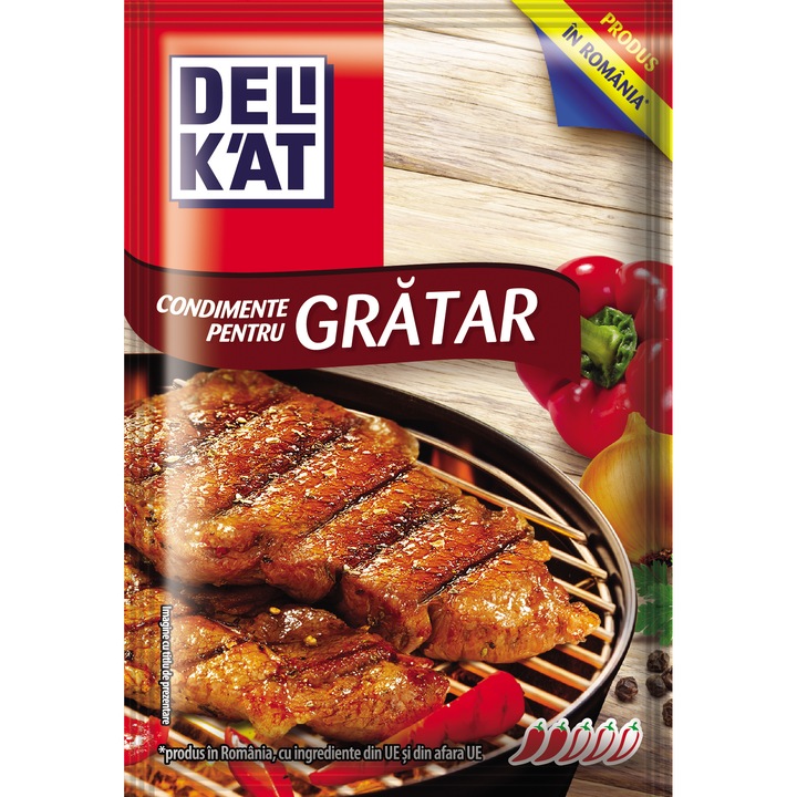 Mix condimente pentru gratar Delikat, 23g - eMAG.ro