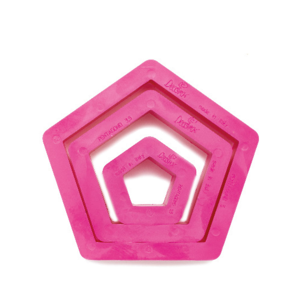 Decupatoare din plastic PENTAGON 3 buc set Decora - eMAG.ro