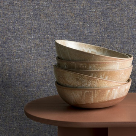 Tapet Bazar simplu uni fara model, texturat, imitatie tesatura albastru ...