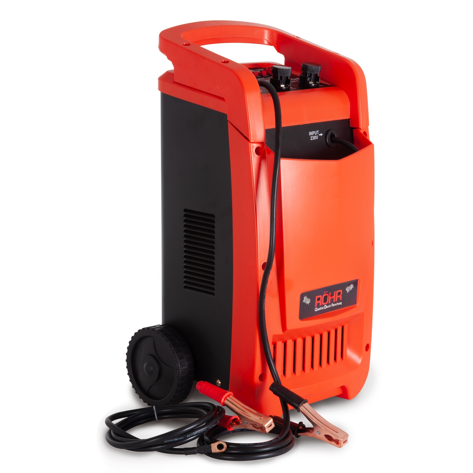 Redresor auto pentru Camioane, RÖHR, 12V/24V, Trickle/Turbo, Portocaliu ...