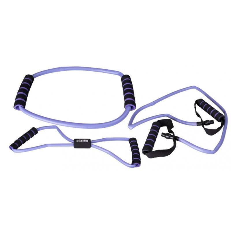 Set antrenament muscular - corzi elastice pentru fitness, crossfit ...
