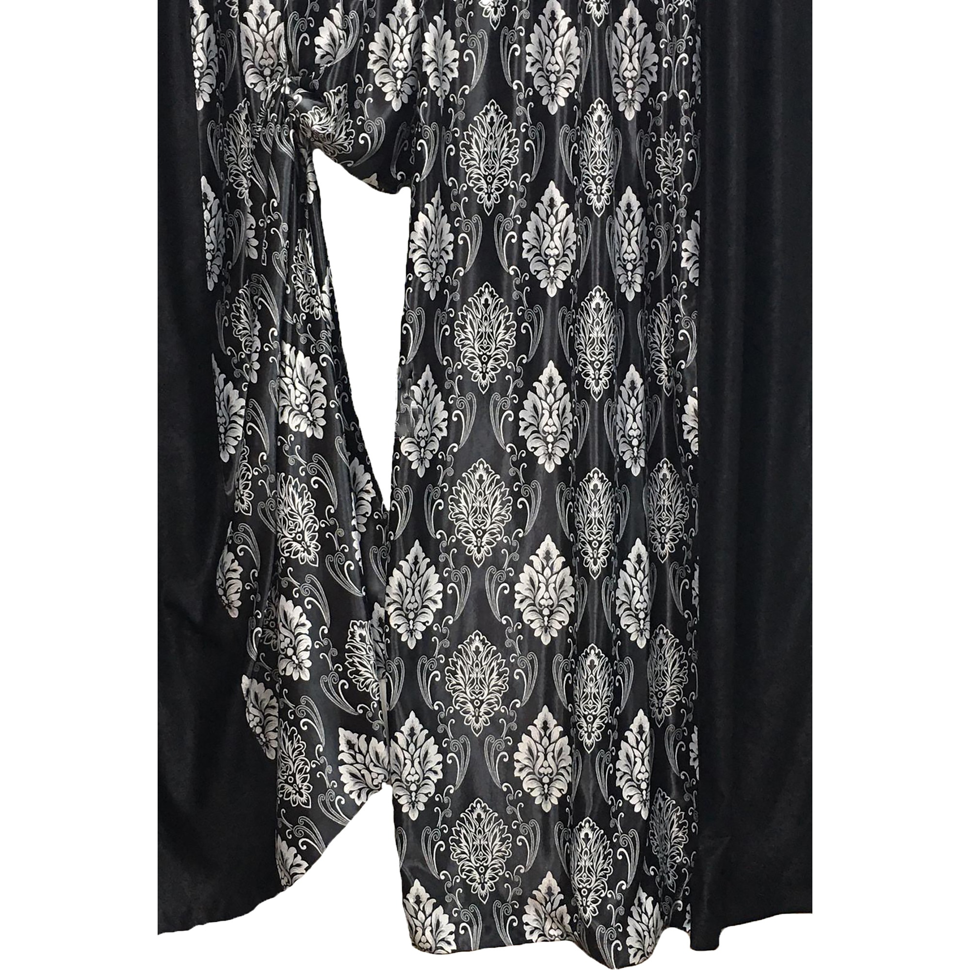 Set draperii black-out, culoare neagra, colectia "Medieval by Liz Line ...