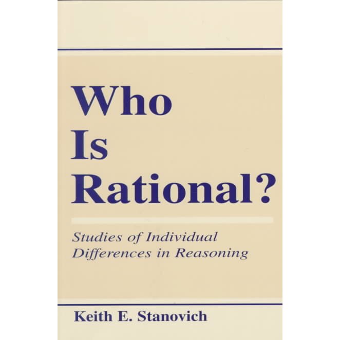 Who Is Rational? de Keith E. Stanovich - eMAG.ro
